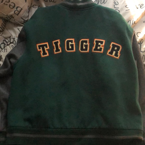 Disney | Jackets & Coats | Copy The Disney Store Varsity Tigger Jacket ...